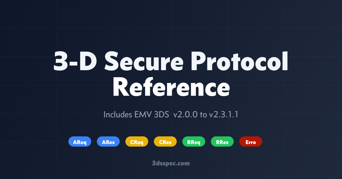 Protocol Reference | EMV 3DS v2.3.1.1